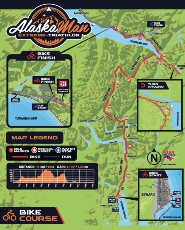 AlaskaMan XTreme Triathlon Termin 2025 - 13. Oktober 2025 - in Seward ...